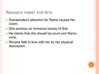 Great Indian Myth | Ramayan 5'th Chapter | PPTX