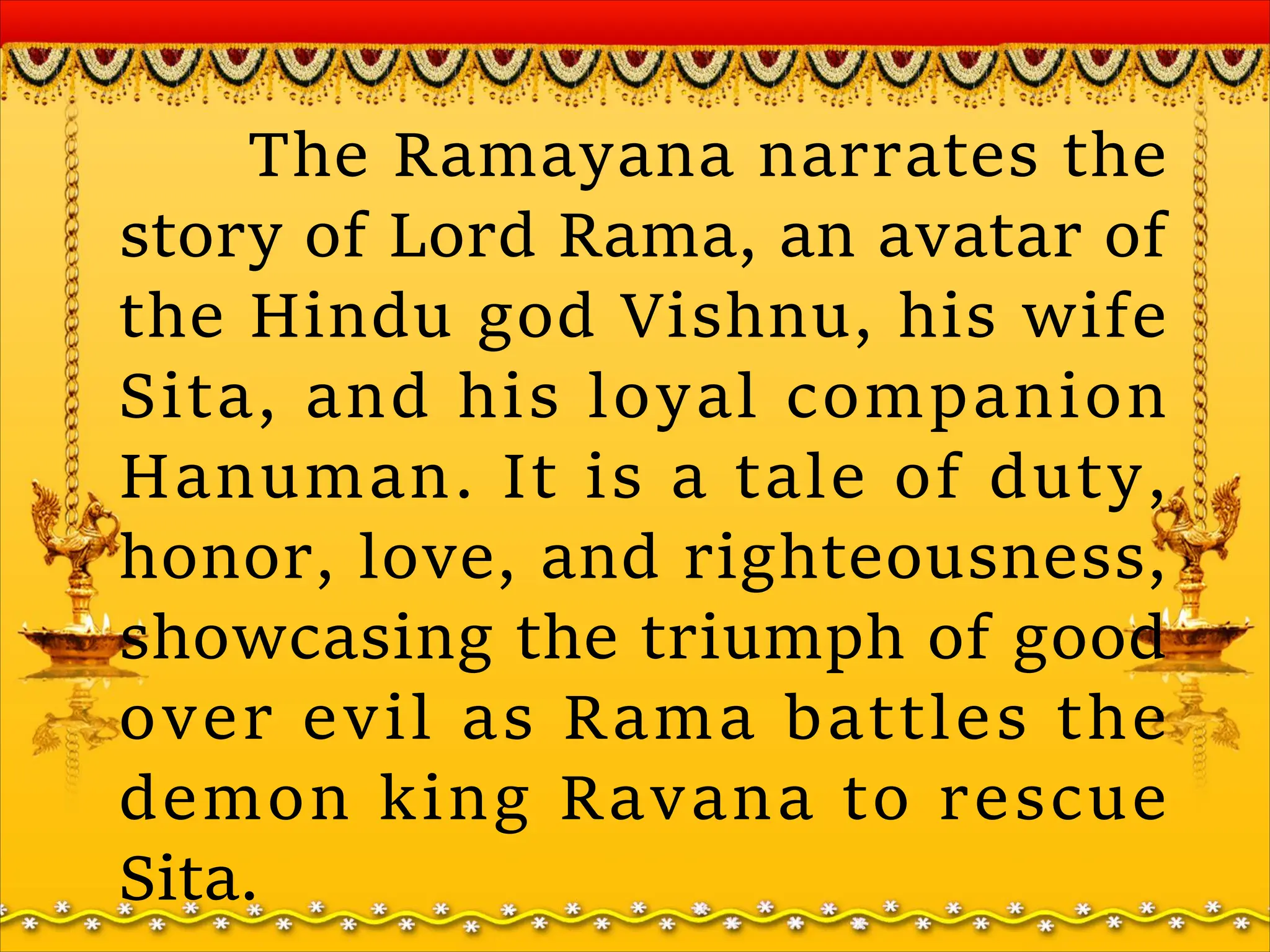 RAMAYANA the Indian Epic of Indian culture | PDF