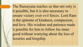 Ramayana-Story-Summary.pptxhshshshshshsh | PPTX