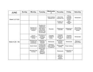 Ramayana Calendar | PPT