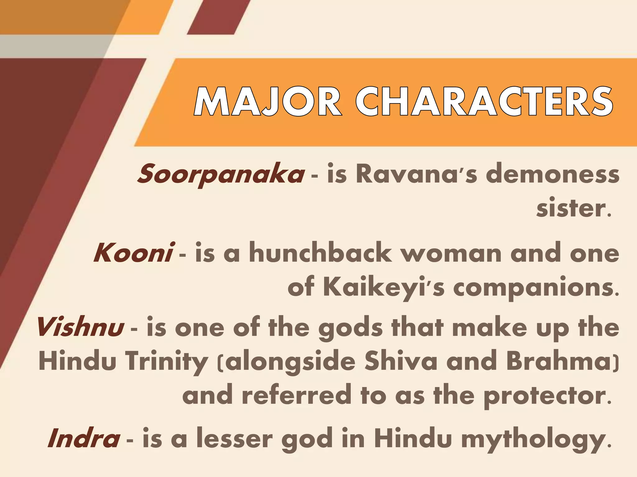 Ramayana elements and plot | PPTX