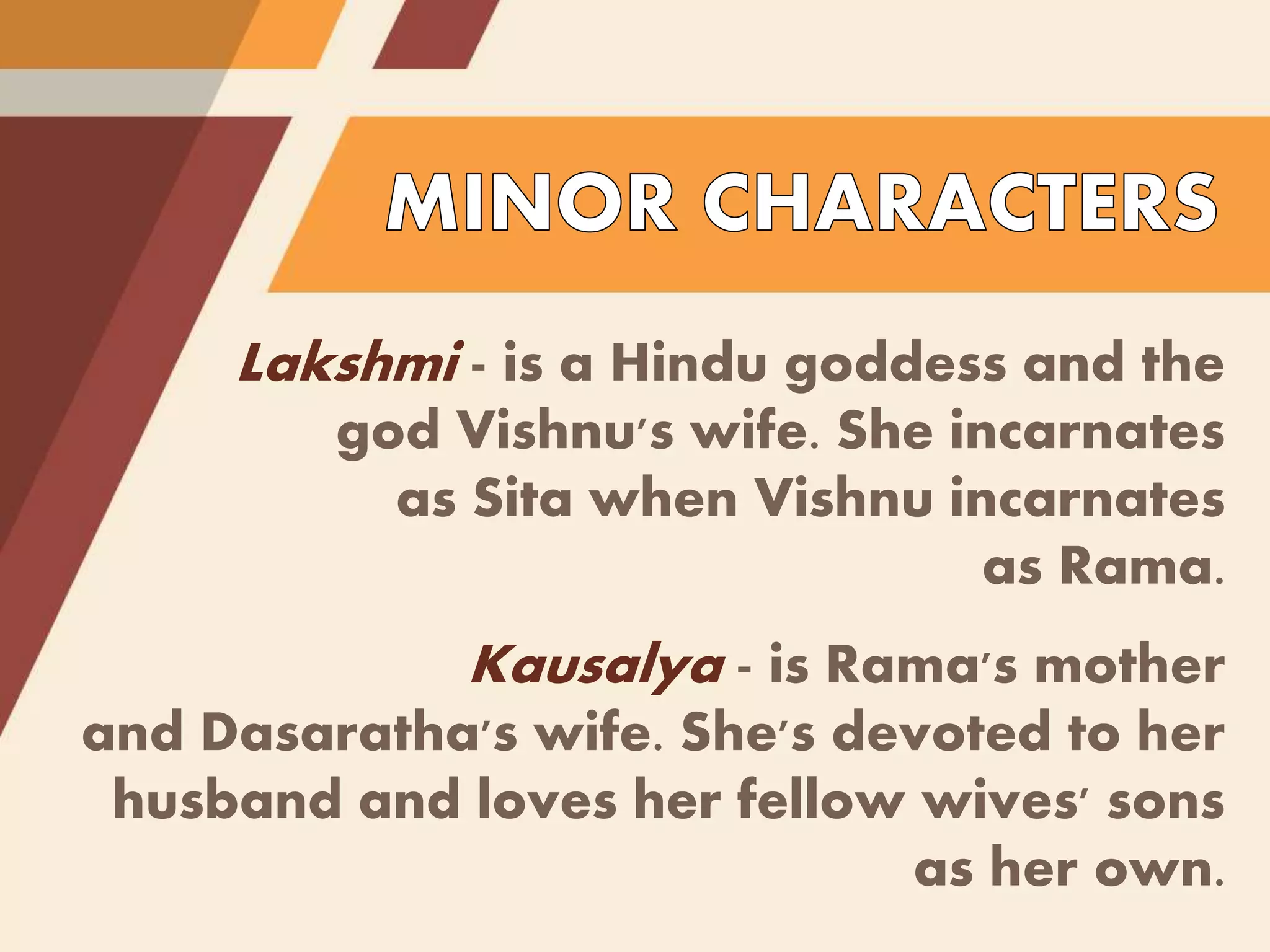 Ramayana elements and plot | PPTX