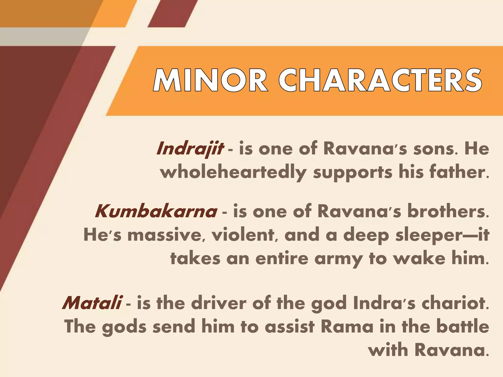 Ramayana elements and plot | PPTX