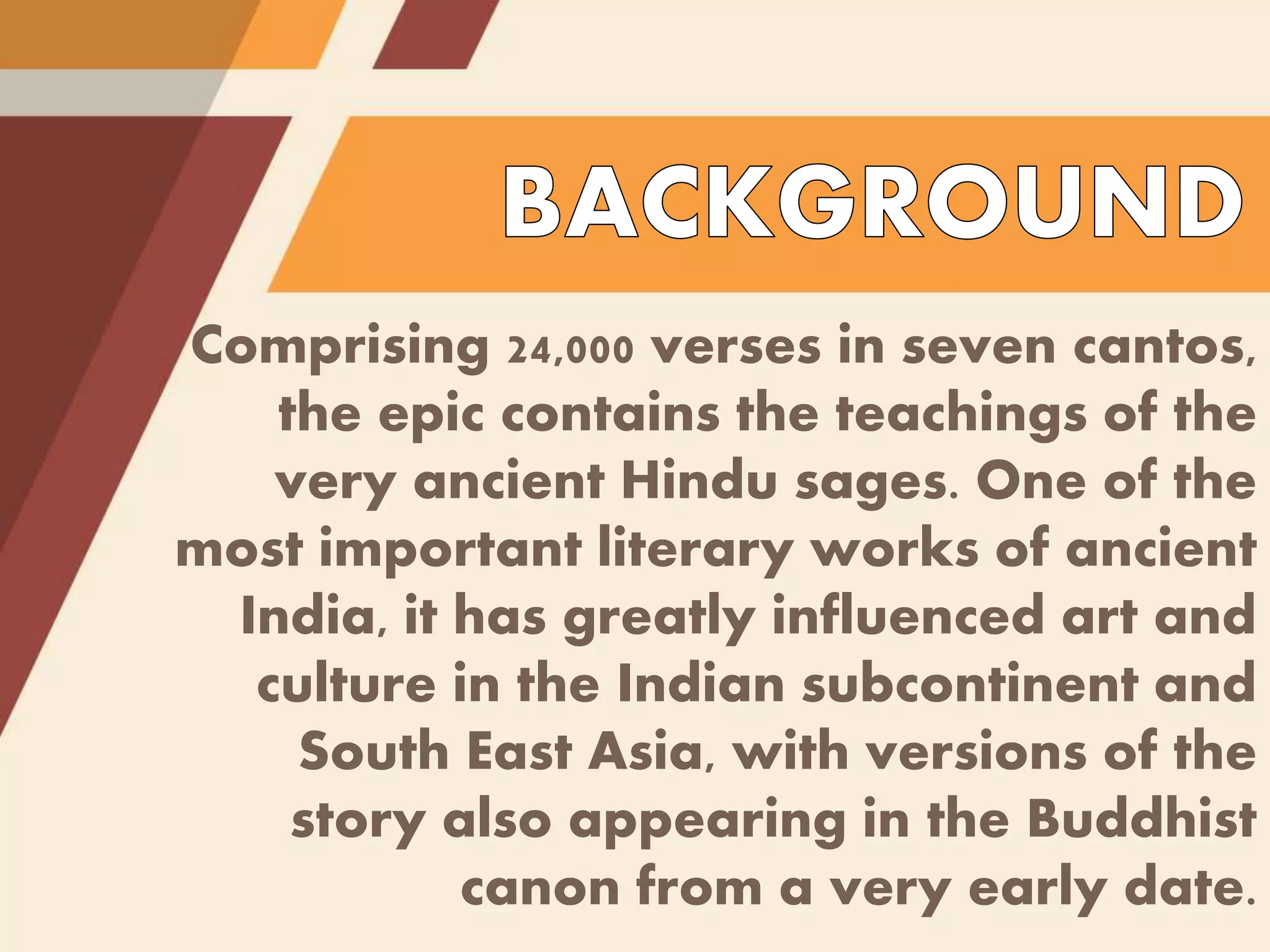 Ramayana elements and plot | PPTX