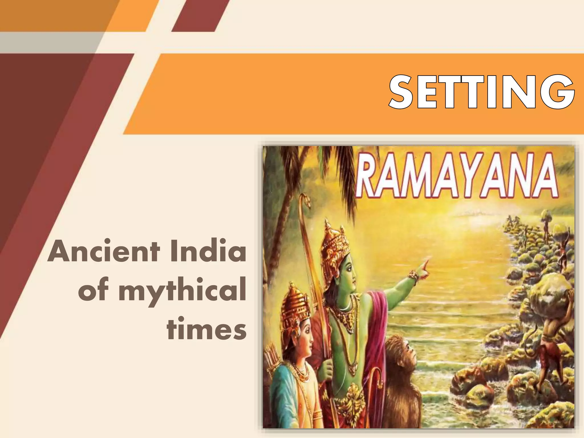 Ramayana elements and plot | PPTX
