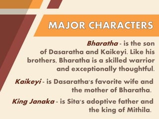 Ramayana elements and plot | PPTX