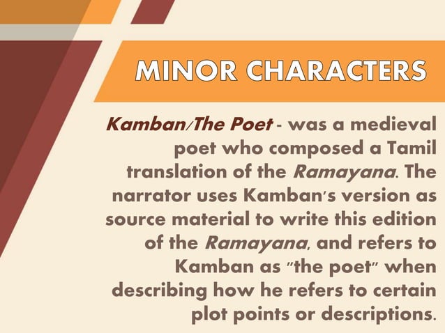 Ramayana elements and plot | PPTX | Hinduism | Religion & Spirituality
