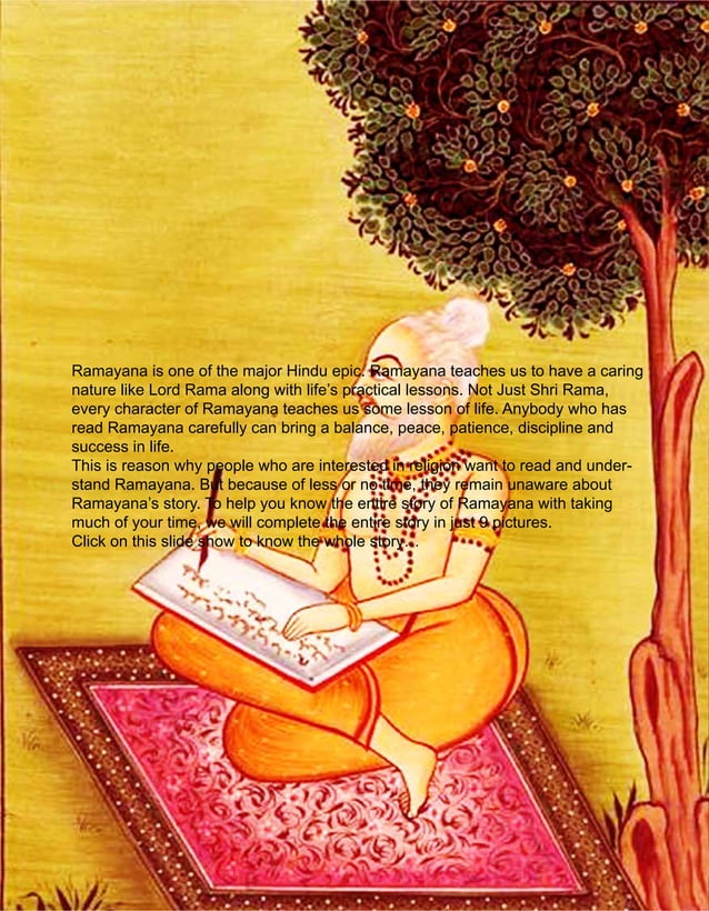 Ramayana story | PDF | Hinduism | Religion & Spirituality