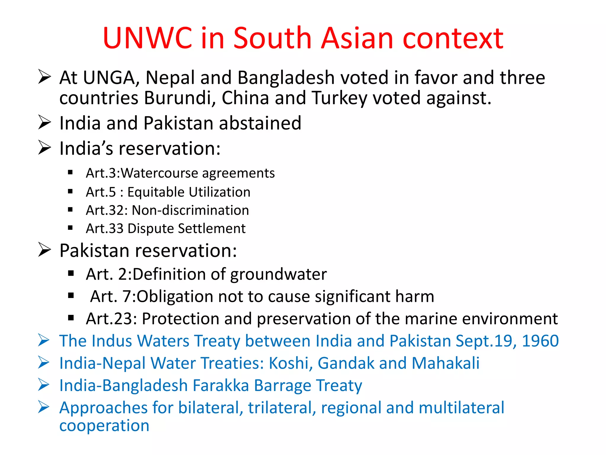 SWaRMA_IRBM_Module5_#2, Key principles of international water law, Ram ...