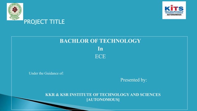 Rambabu Sir PPT. How to design a ppt for project | PPTX