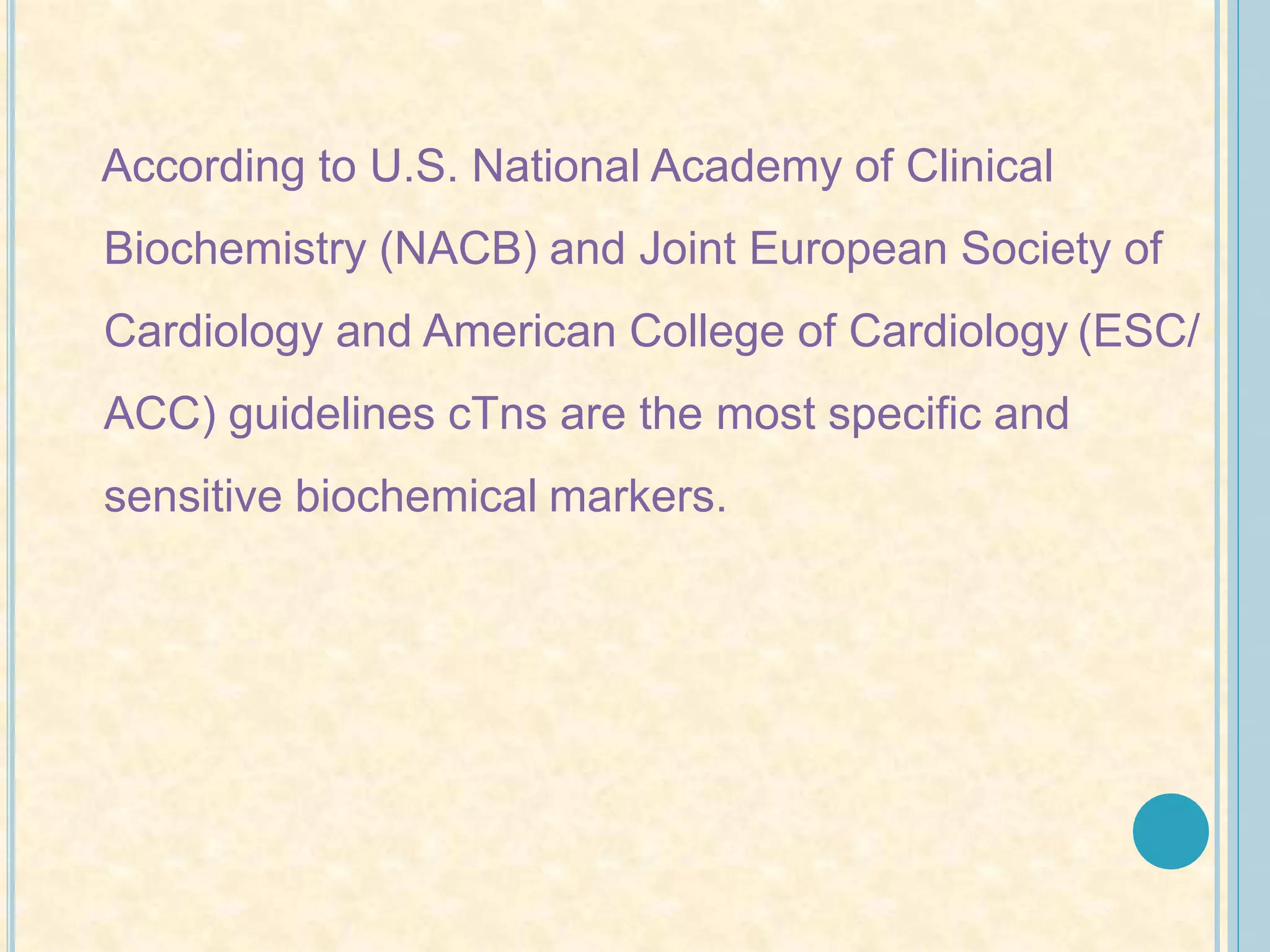 cardiac biomarker | PPTX