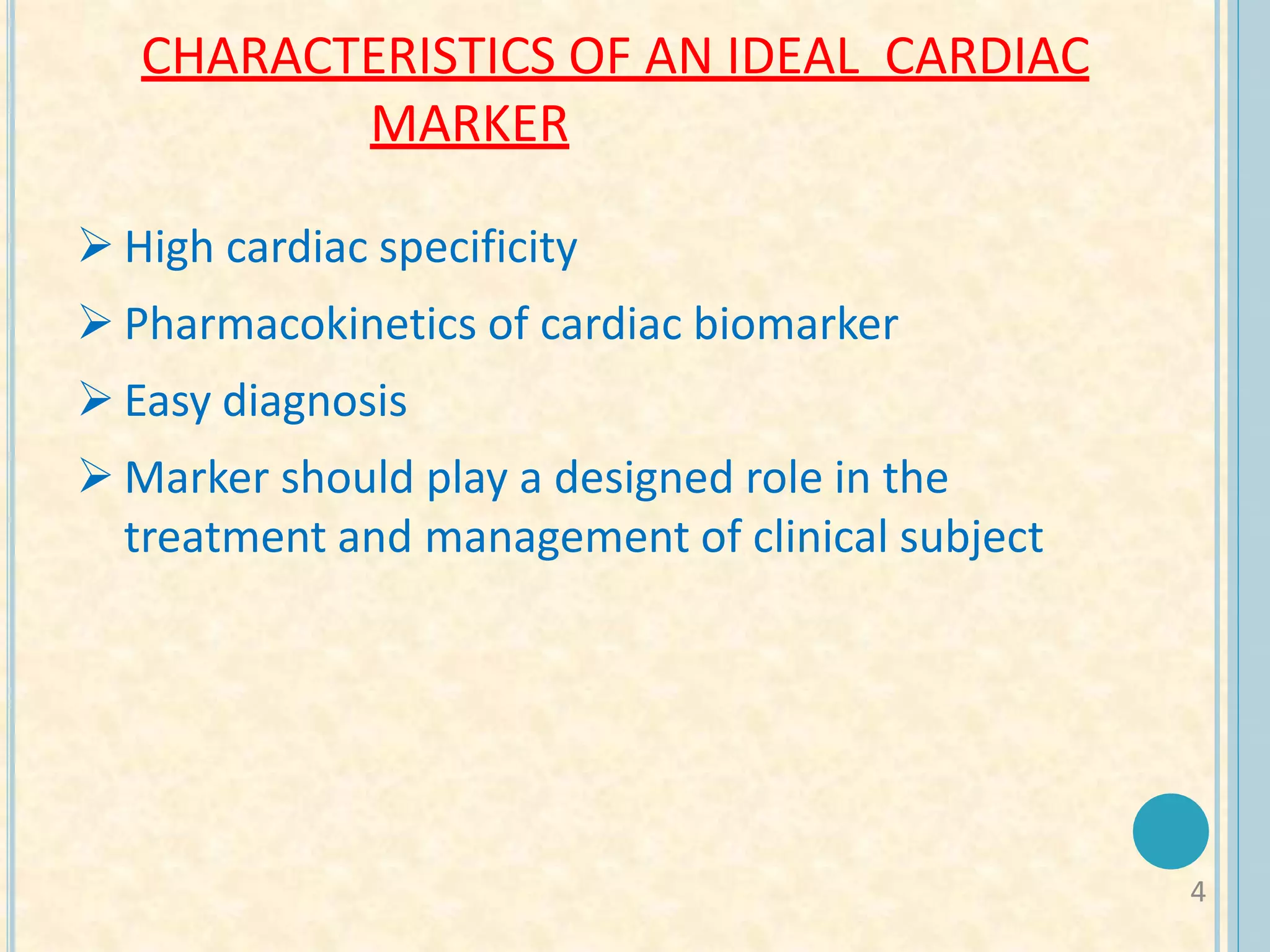 cardiac biomarker | PPTX