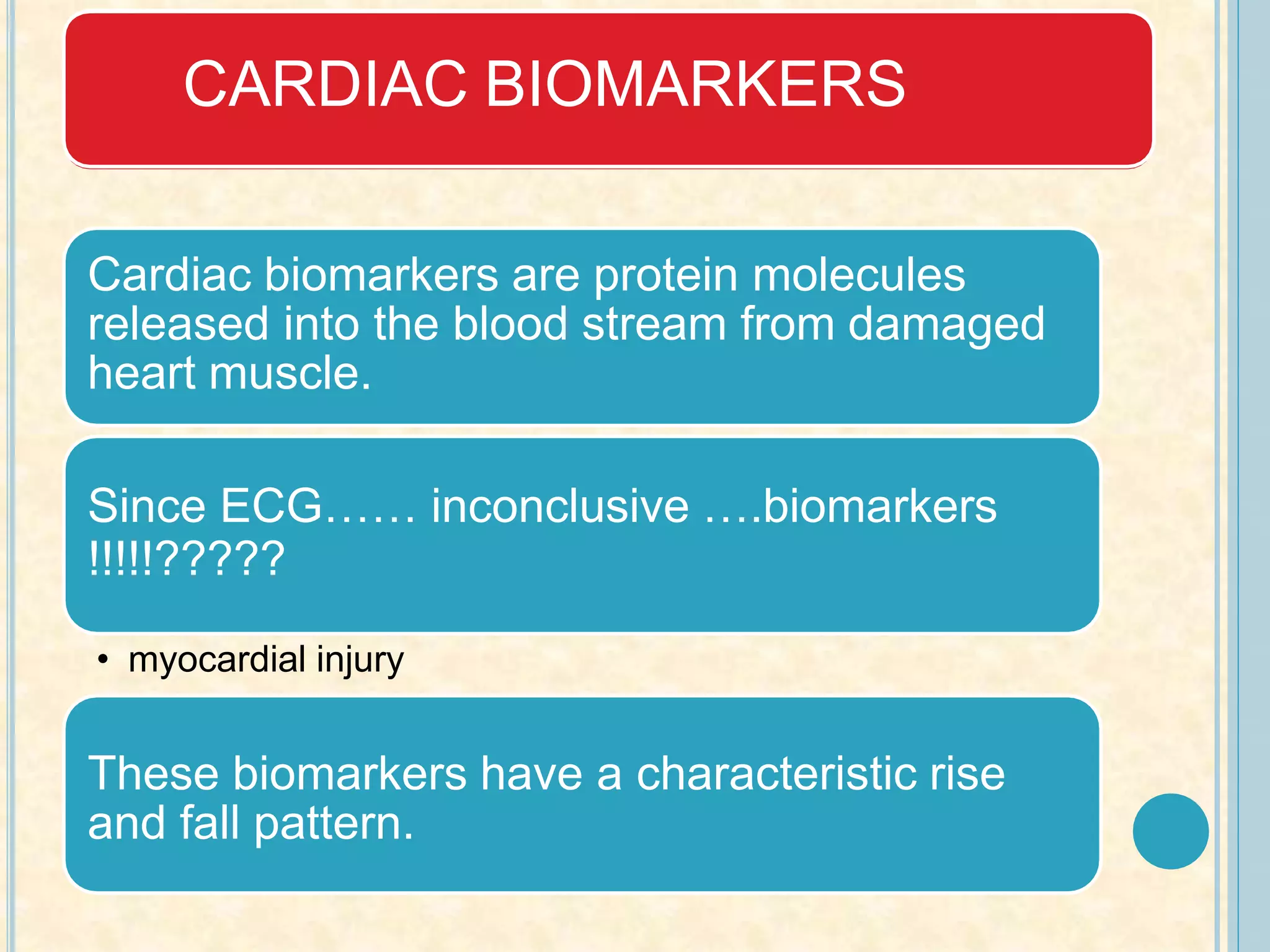 CARDIAC biomarker | PPTX