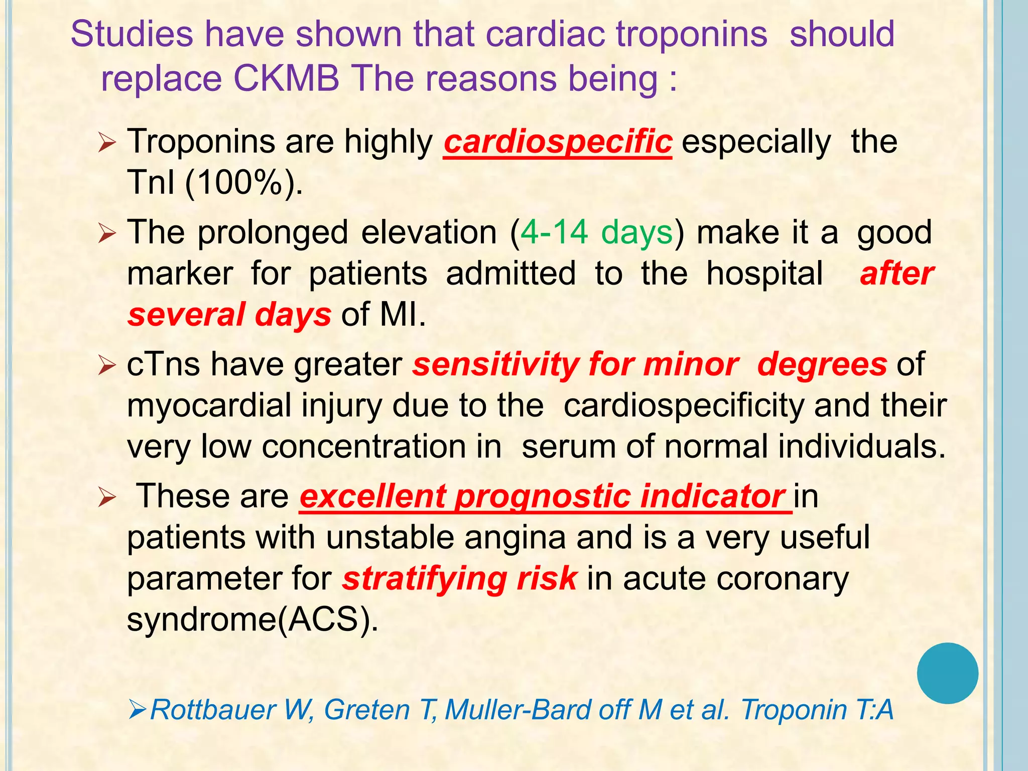 cardiac biomarker | PPTX