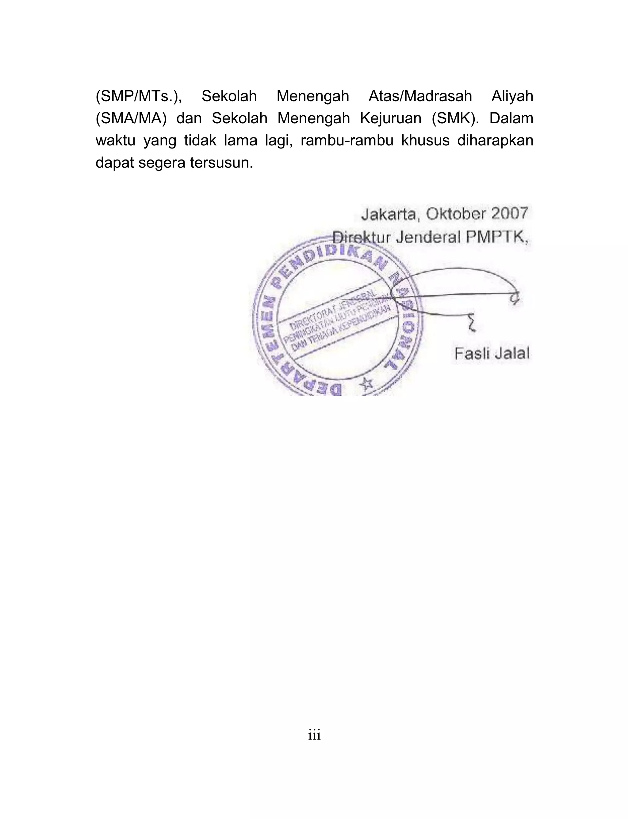 Rambu-rambu penyelenggaraan BK dalam jalur formal (ABKIN) | PDF