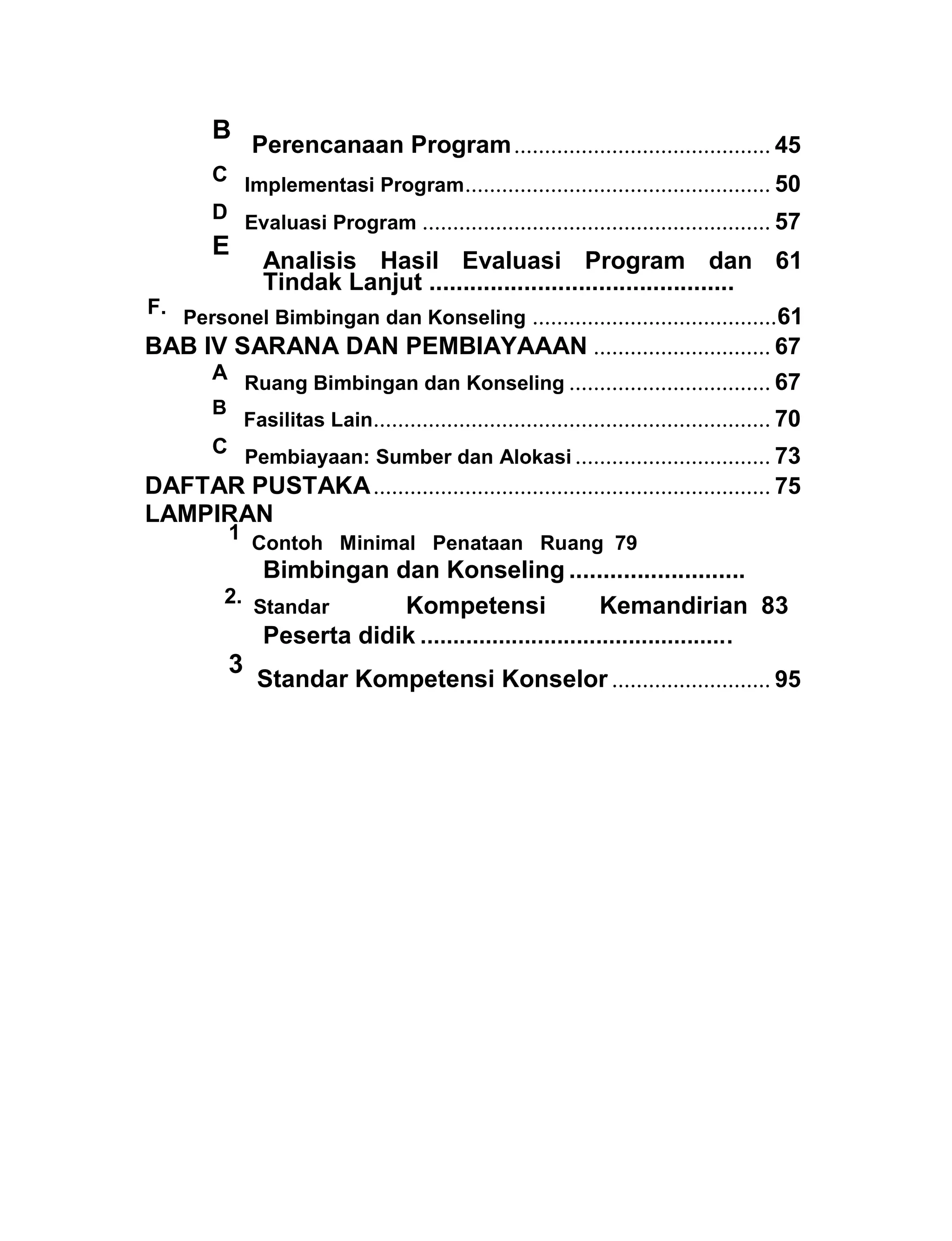 Rambu-rambu penyelenggaraan BK dalam jalur formal (ABKIN) | PDF