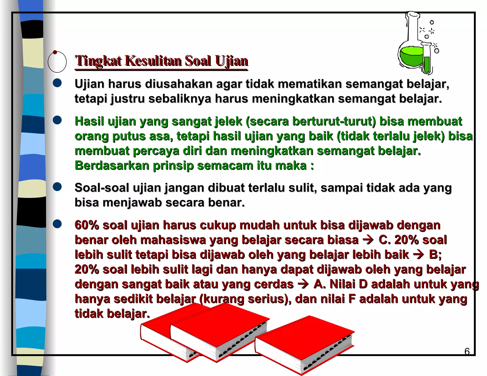 Rambu rambu pembuatan alat ukur kemajuan belajar 2 | PPT