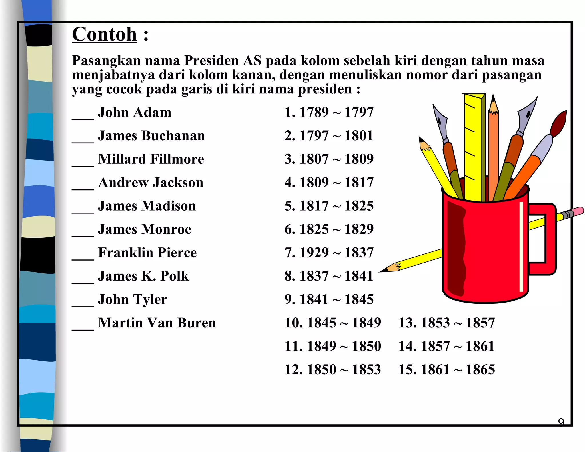Rambu rambu pembuatan alat ukur kemajuan belajar 2 | PPT