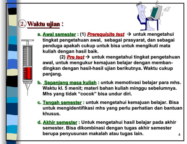 Rambu rambu pembuatan alat ukur kemajuan belajar 2 | PPT