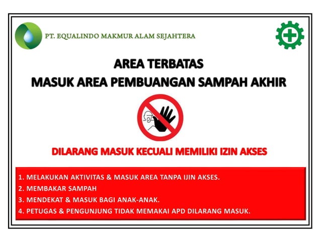 Rambu AREA TERBATAS ESTATE.pptx