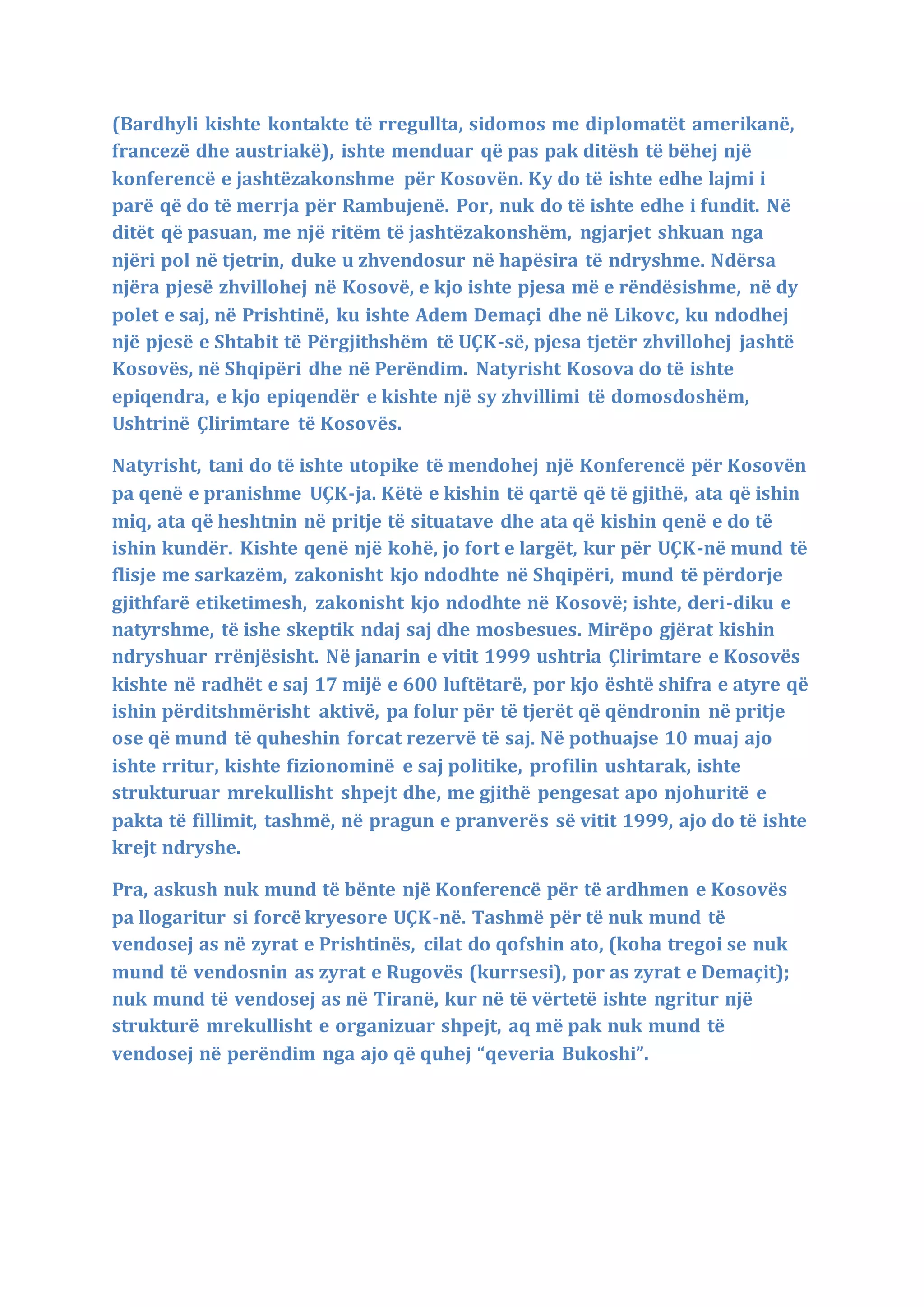 RAMBUJE HISTORIA E NGJARJES | DOCX