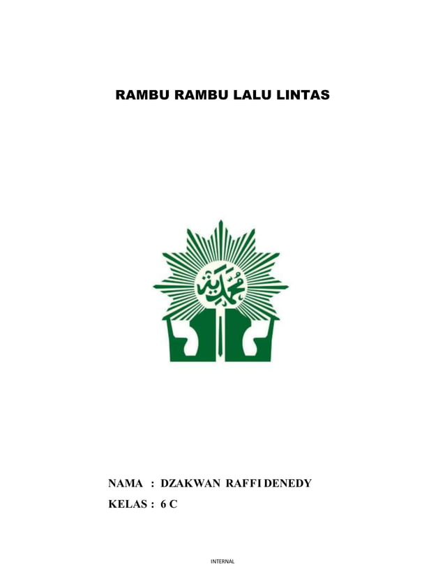 Rambu rambu lalu lintas | DOCX