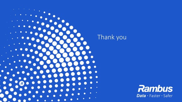 Rambus Corporate Overview Primer | PPT