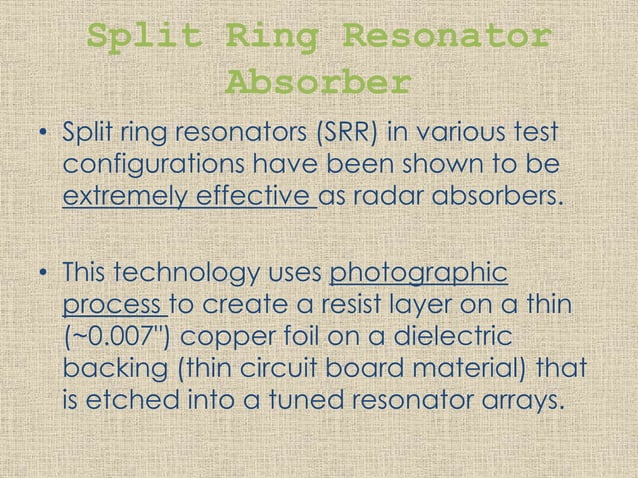 Radar Absorbing Materials by Shaunak Aphale | PPTX | Physics | Science