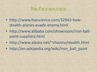 Radar Absorbing Materials by Shaunak Aphale | PPTX | Physics | Science