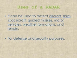 Radar Absorbing Materials by Shaunak Aphale | PPTX | Physics | Science