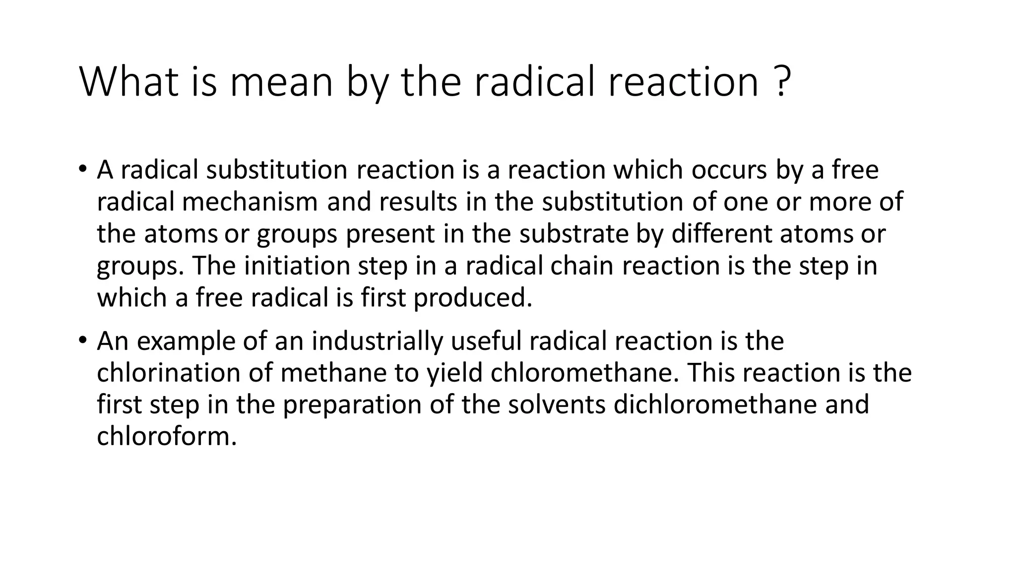 Chain reaction | PPTX