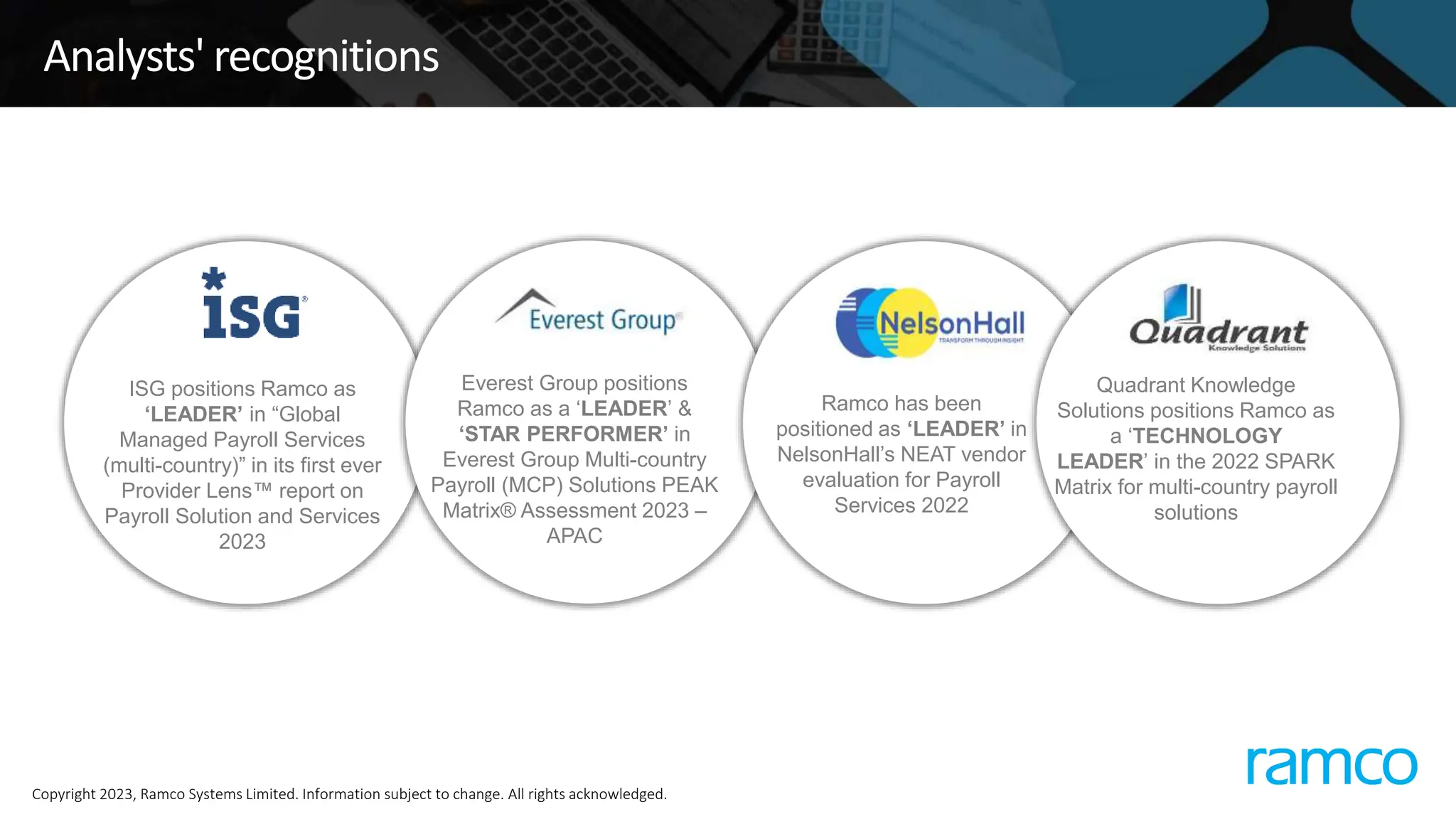 Ramco Global Payroll | PPTX