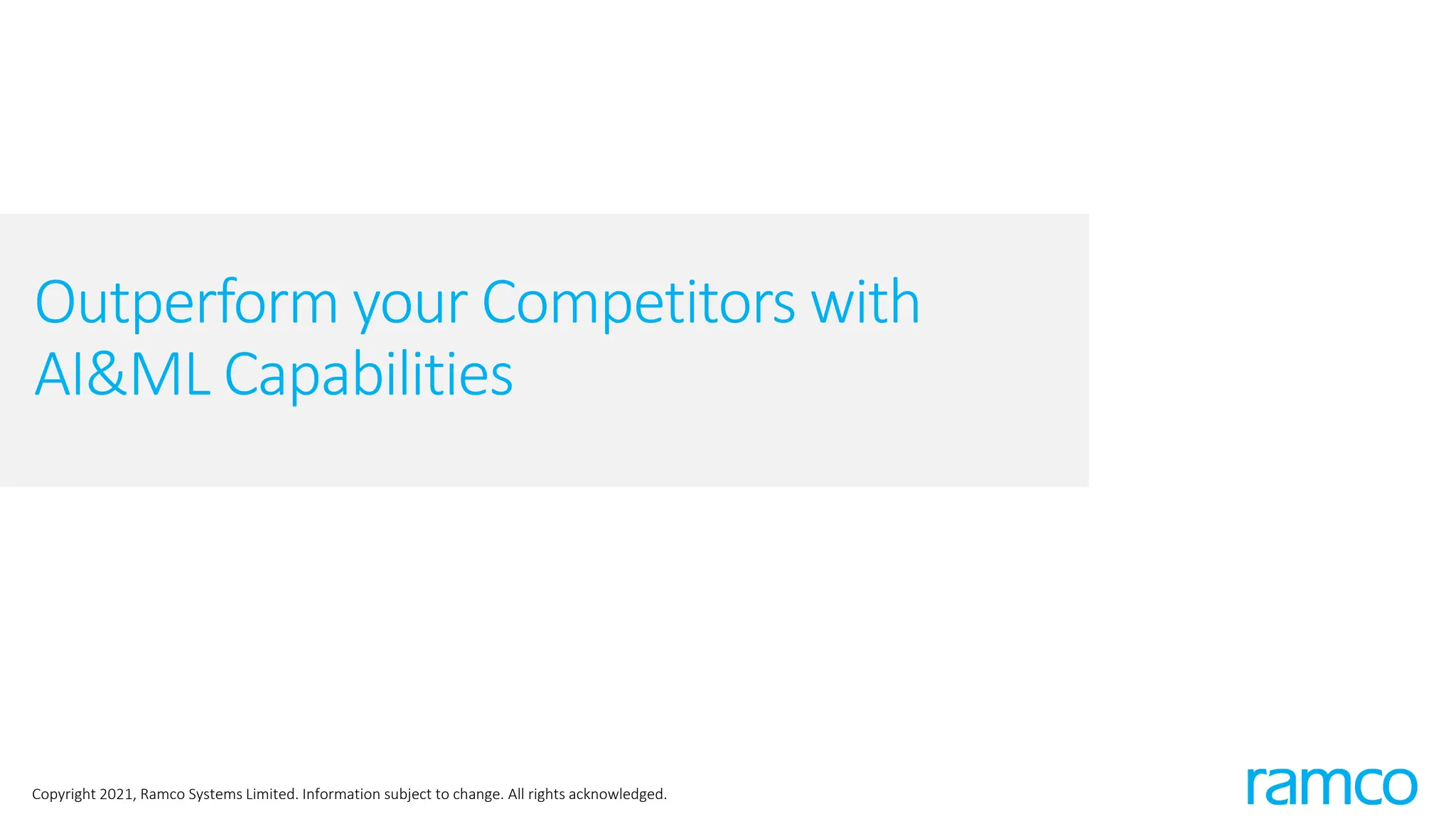 Ramco_Logistics Suite_WMS.pptx | Ramco systems | PPTX