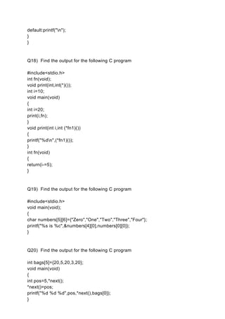 Ramco Sample Paper 2003 | DOC