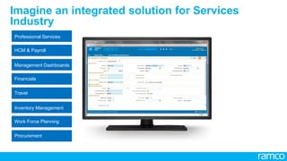 Ramco Services Resource Planning (srp) | PPT