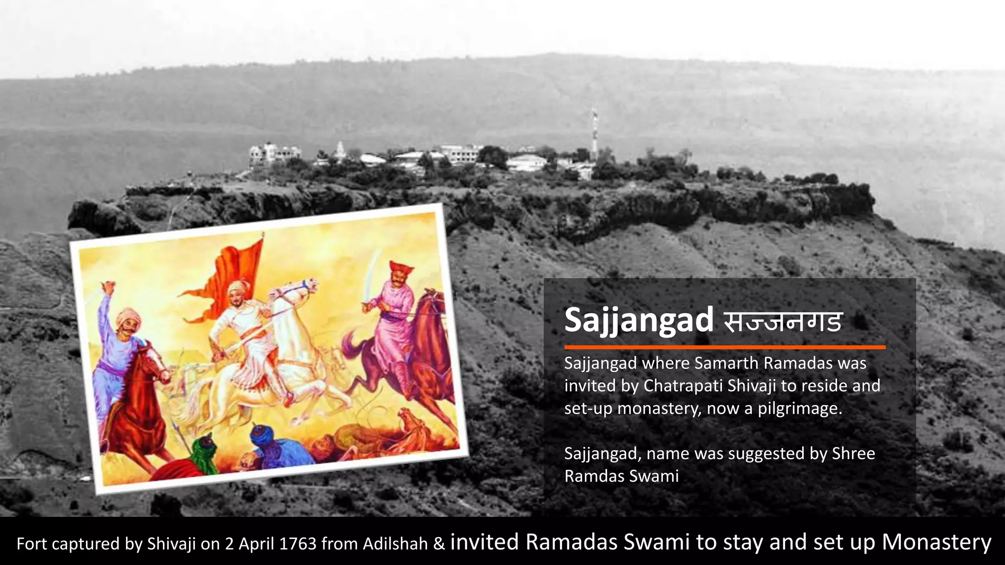 Samarth Ramdas swami - SajjanGad | PPSX