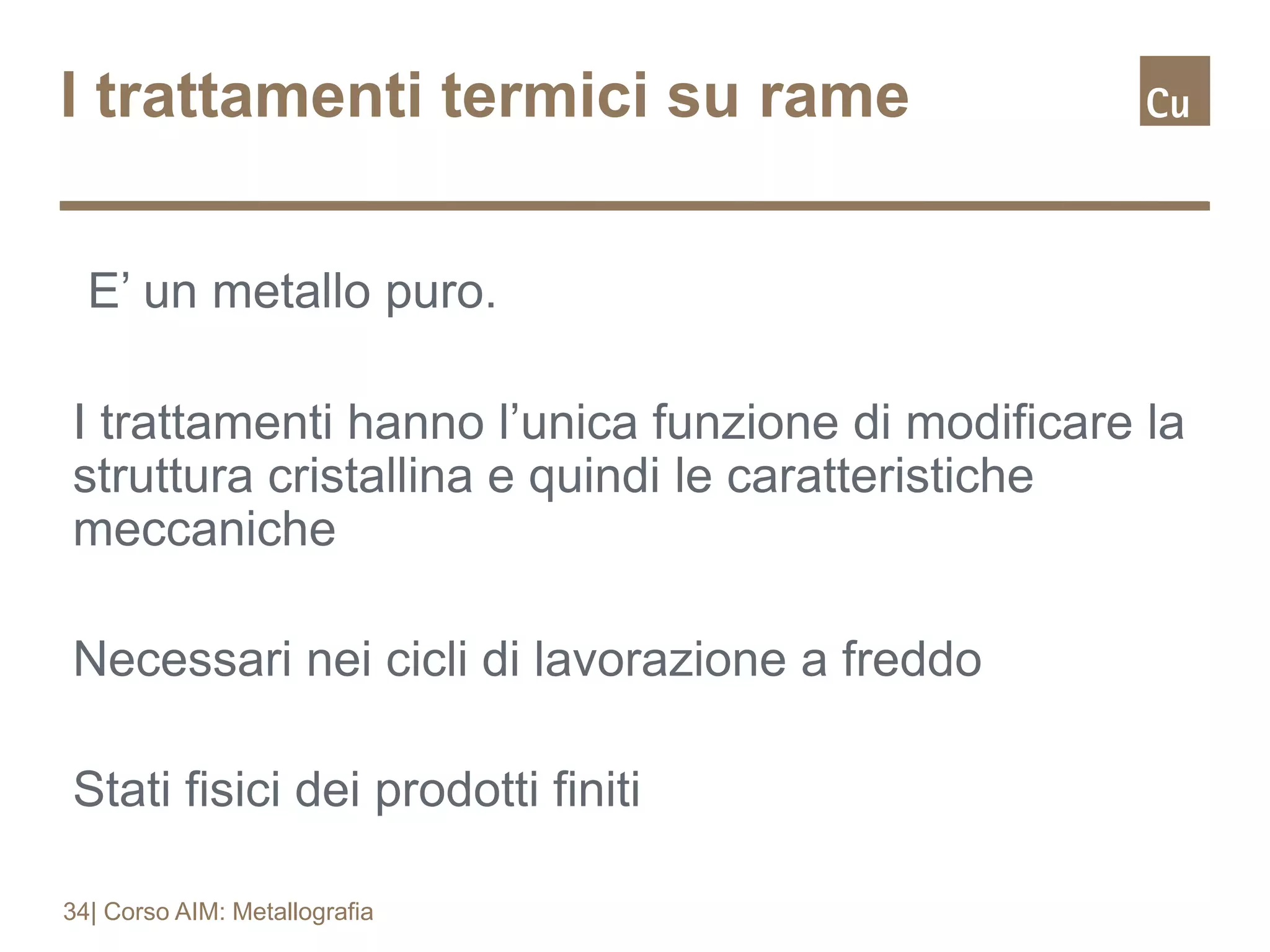 Rame e leghe di rame metallografia | PDF