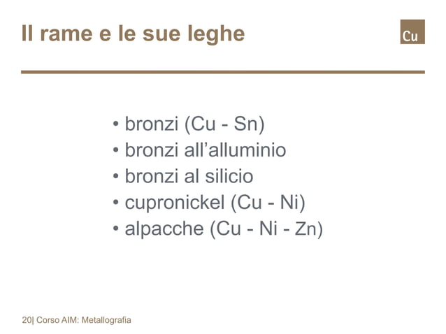 Rame e leghe di rame metallografia | PDF