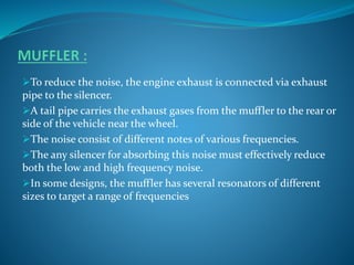 noise reduction method on motorcycles | PPTX | Motorcycles | Automotive