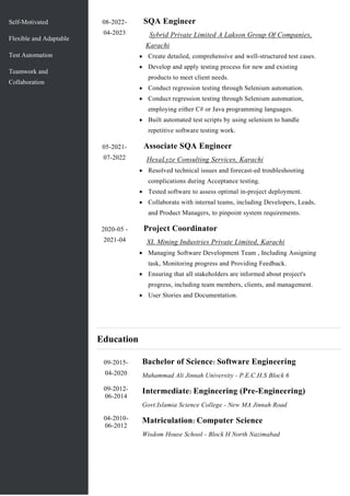 Rameez Arif SQA Engineer Resume for -1.pdf
