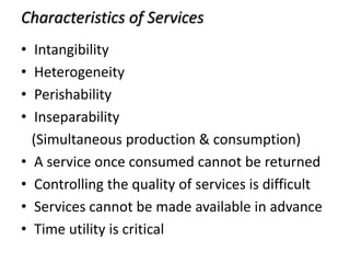 7 P's of services Marketing | PPTX