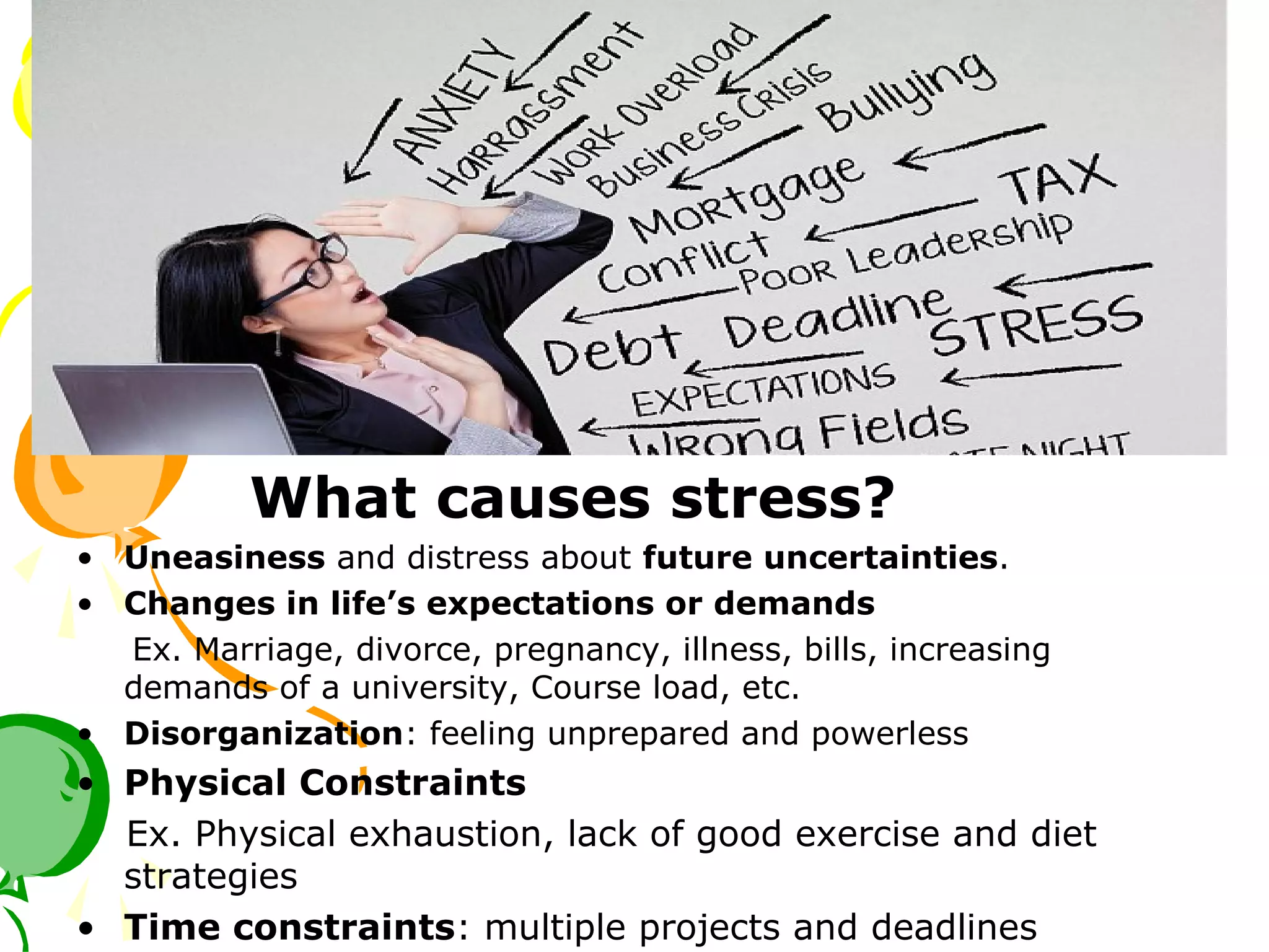 Anxiety and stress management | PPT