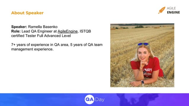 РАМЕЛЛА БАСЕНКО «9-box skills assessment technique and it’s role in QA team composition» Kyiv ...