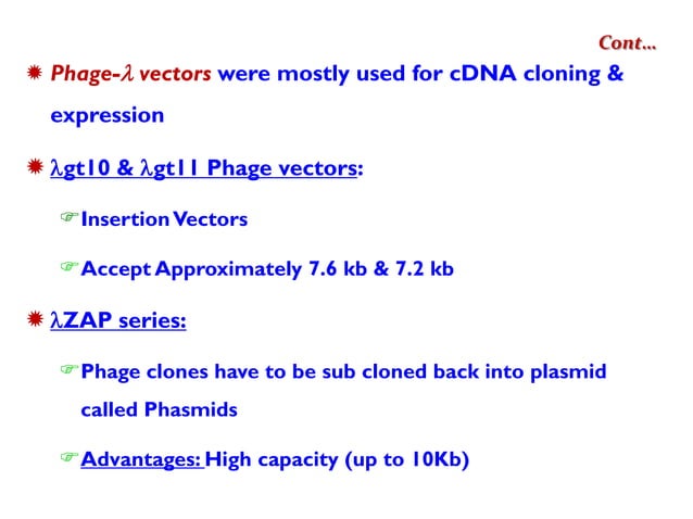 Complementary DNA (cDNA) Libraries | PDF