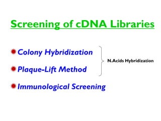 Cdna Library