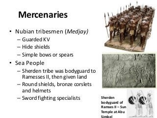 Ramesside lesson 4 the army | PPTX