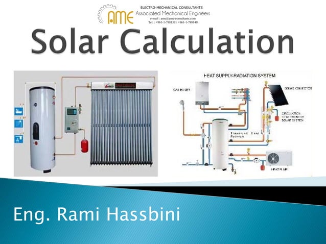 Solar Calculation (44 slide) | PDF | Power and Energy Industry | Industries