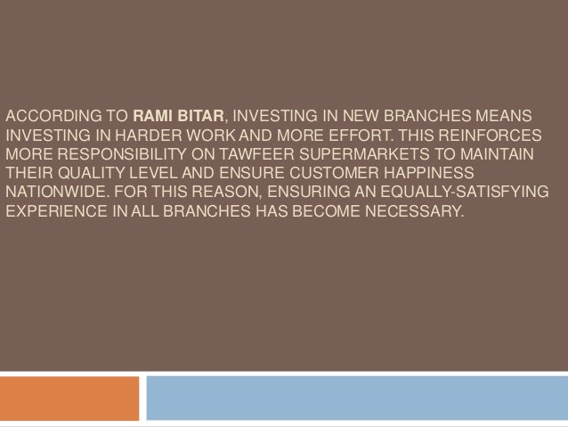 Rami Bitar New Branch Tawfeer Supermarket.pptx