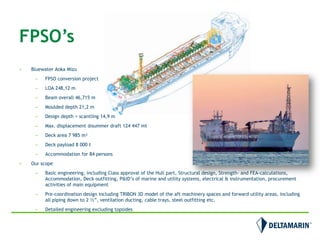 Finnish Offshore Knowhow, Rami Hirsimäki, Deltamarin | PPTX | Civil ...