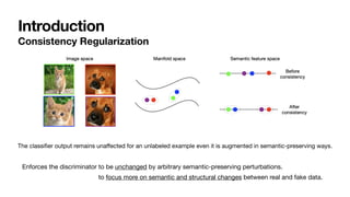 consistency regularization for generative adversarial networks_review | PDF